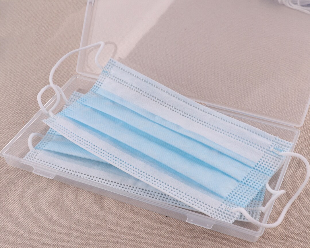 Lucid Fold Face Mask Case,face Mask Plastic Keeper,face Mask Case,mouth ...