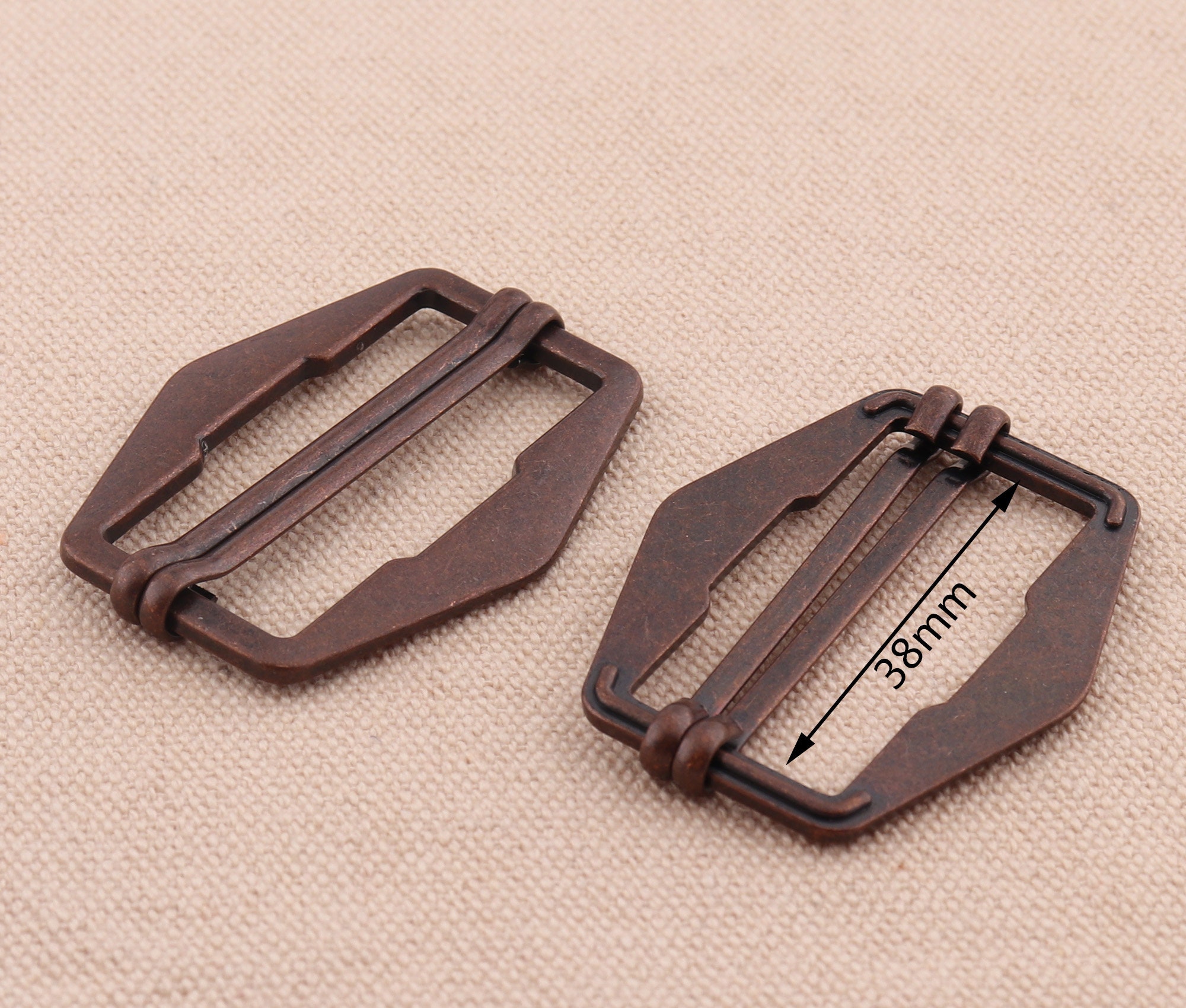 10pcs 1 1/2 inch 38mm Strap adjuster Heavy duty slide buckle | Etsy