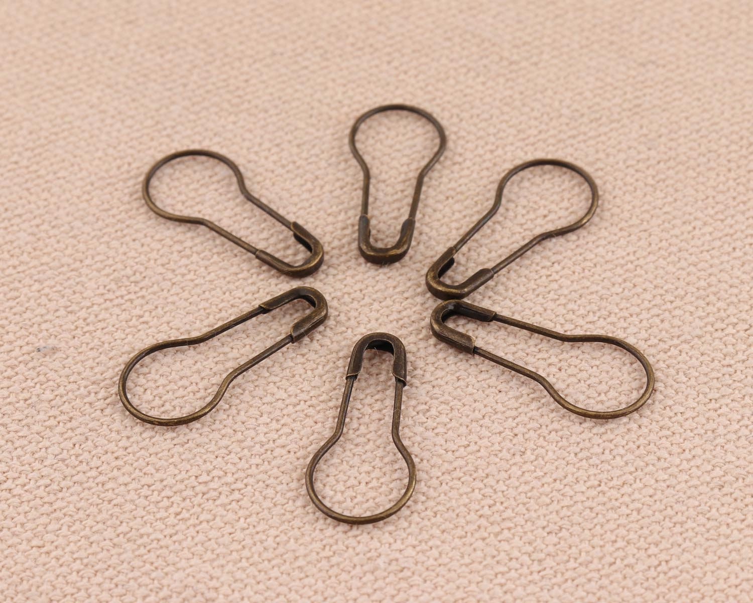 100/200/500pcs Bulb Safety Pins Metal Label Pins 219mm Shawl | Etsy