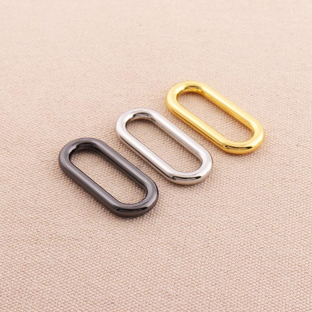 4pcs 32mm Oval Rings Purse Handbag Metal Oval Buckle Ring High Quality ...