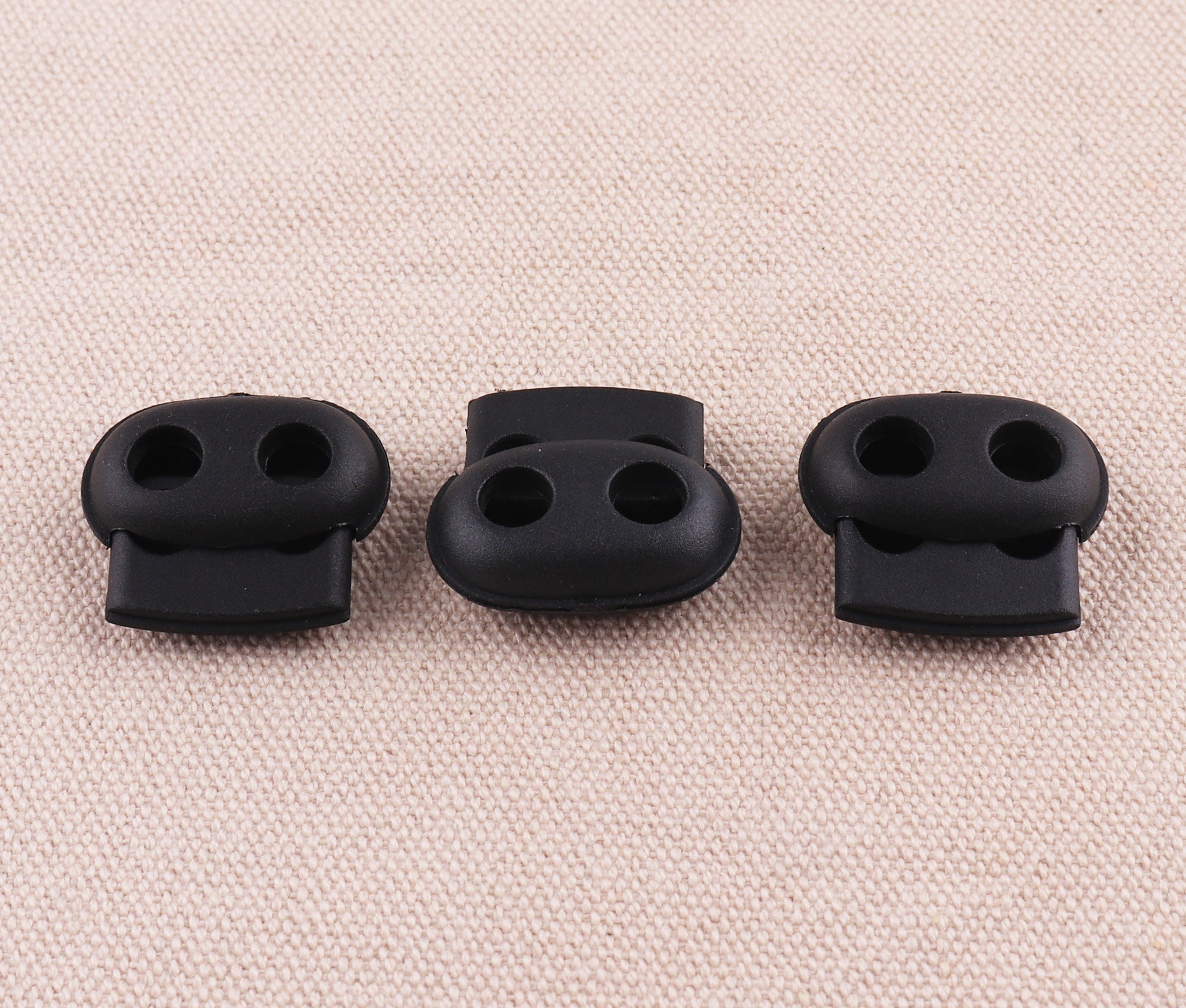 5mm Rope Cord Stopper Black Cord Lock for Elastic Cord | Etsy