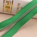 Green Color Metal Teeth Zippers nylon Zipper Pouch coil - Etsy