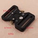 2pcs/lot Quick Side Slide Release Buckle 39mm Inner Black Color Metal ...