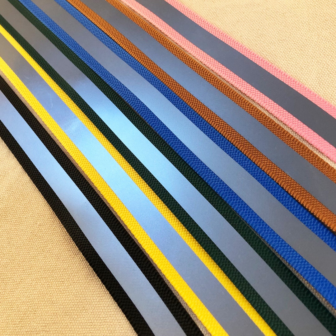 3/4 Inch Luminous Ribbon Lace Reflective Webbing Ribbon Weaving Piping ...