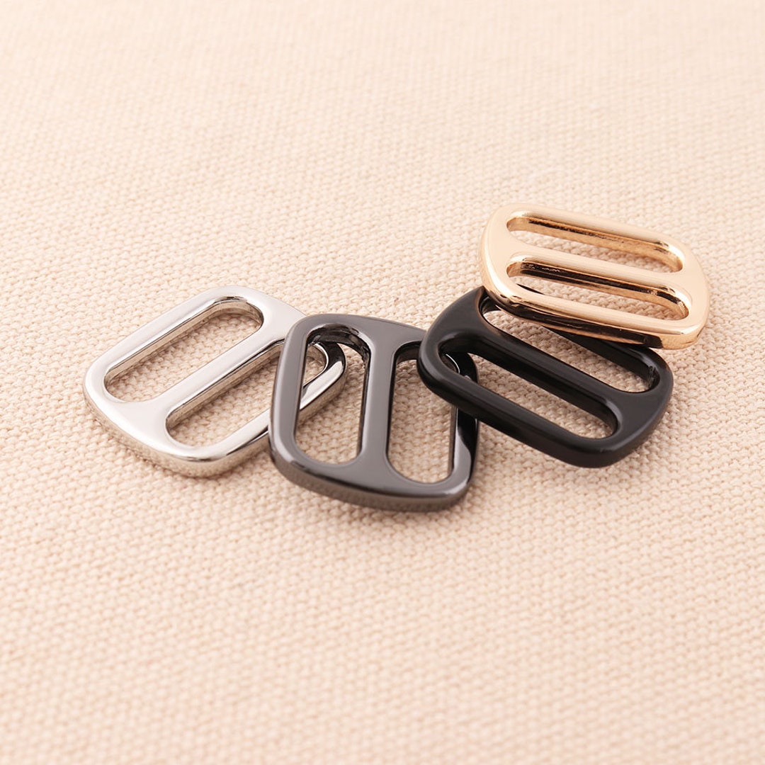 20mm Gold Adjuster,tri-glide Sliders Metal Triglide Strap Slide Buckle ...