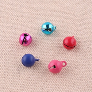 50pcs Jingle Bells Small Bells Colorful Bells 10mm Christmas - Etsy