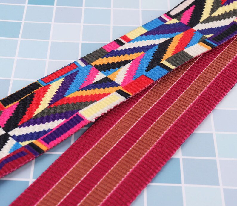 50mm Ethnic Webbing soft Smooth Webbing woven Beltwebbing - Etsy