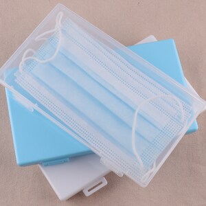 Lucid Fold Face Mask Case,face Mask Plastic Keeper,face Mask Case,mouth ...