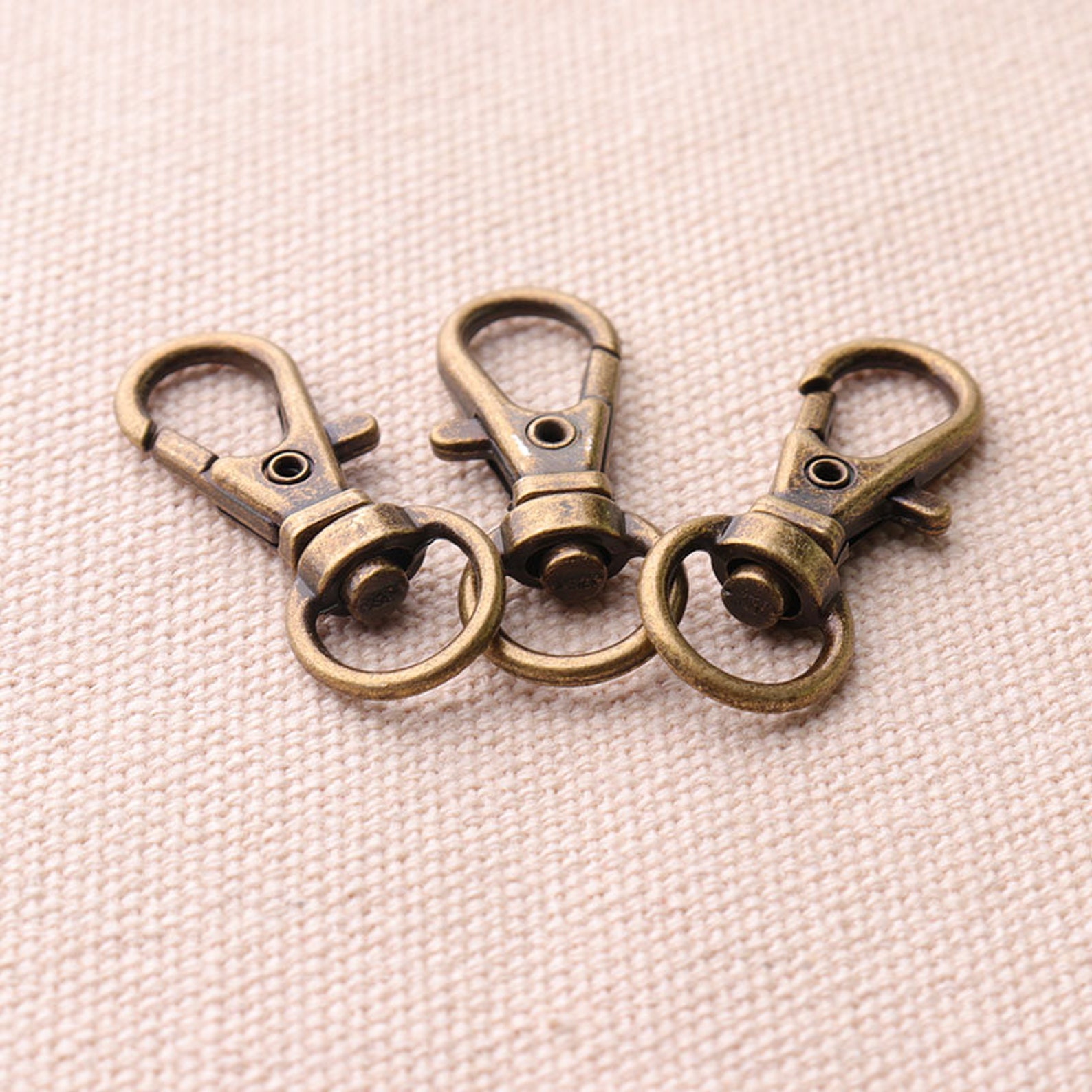 12pcs Lobster Clasp Bronze 31mm Long Metal Swivel Clasp Large - Etsy