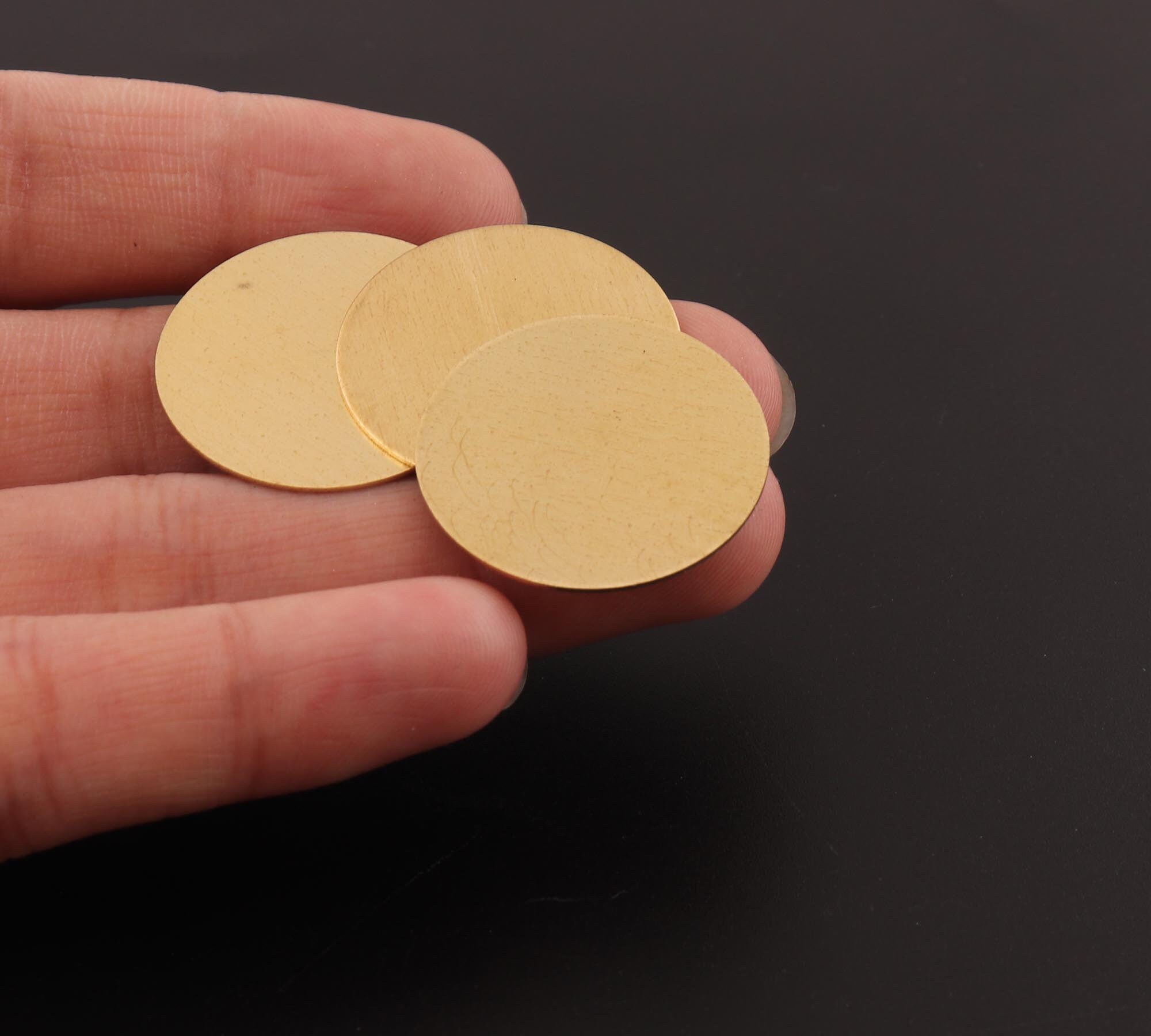 10pcs 1 Copper Blanks Copper Discs Copper Hand Stamping - Etsy