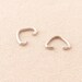 30pcs 17mmtriangle Metal Split Rings Jump Ring Silver Jewelry ...