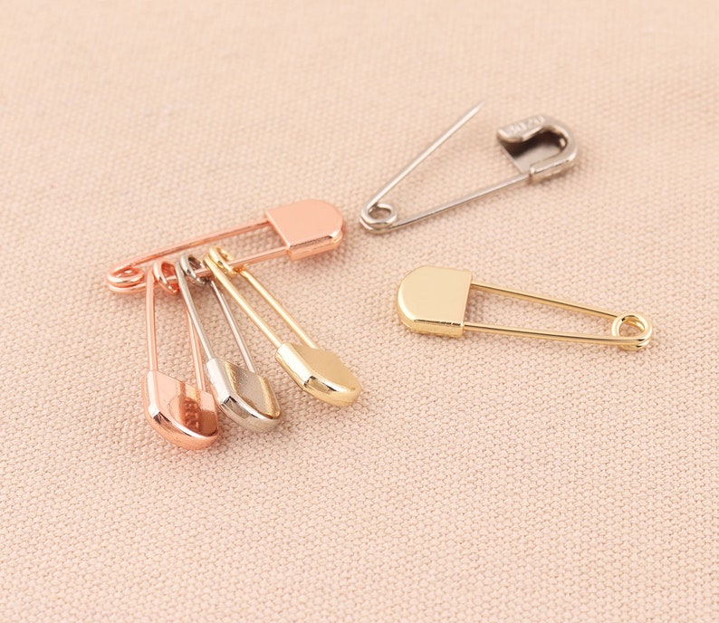 50pc 359mm Safety Pins Metal Sewing Supplies Clothing Making - Etsy