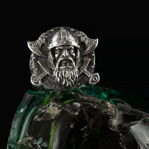 Thor Ring Silver Viking Ring Celtic Silver Ring Thor Hammer - Etsy