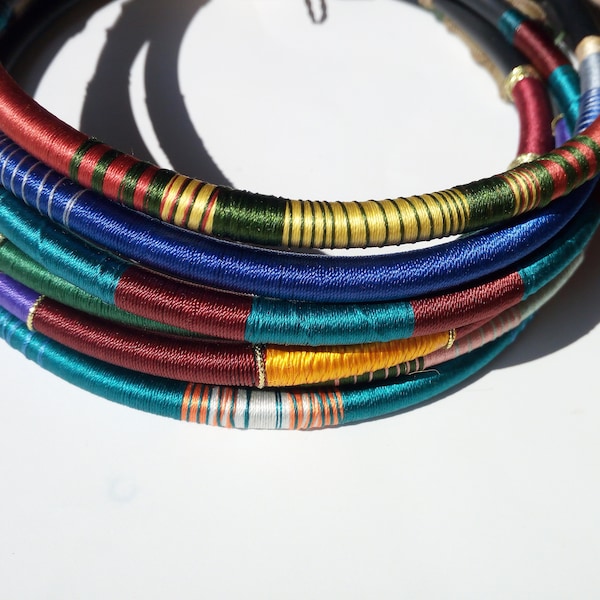 Silk Thread Necklace - Etsy