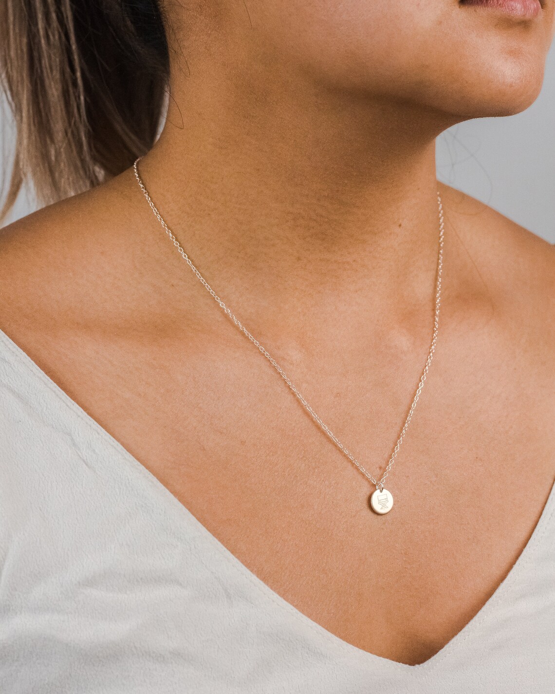 Custom Fingerprint Necklace Memorial Fingerprint Actual | Etsy