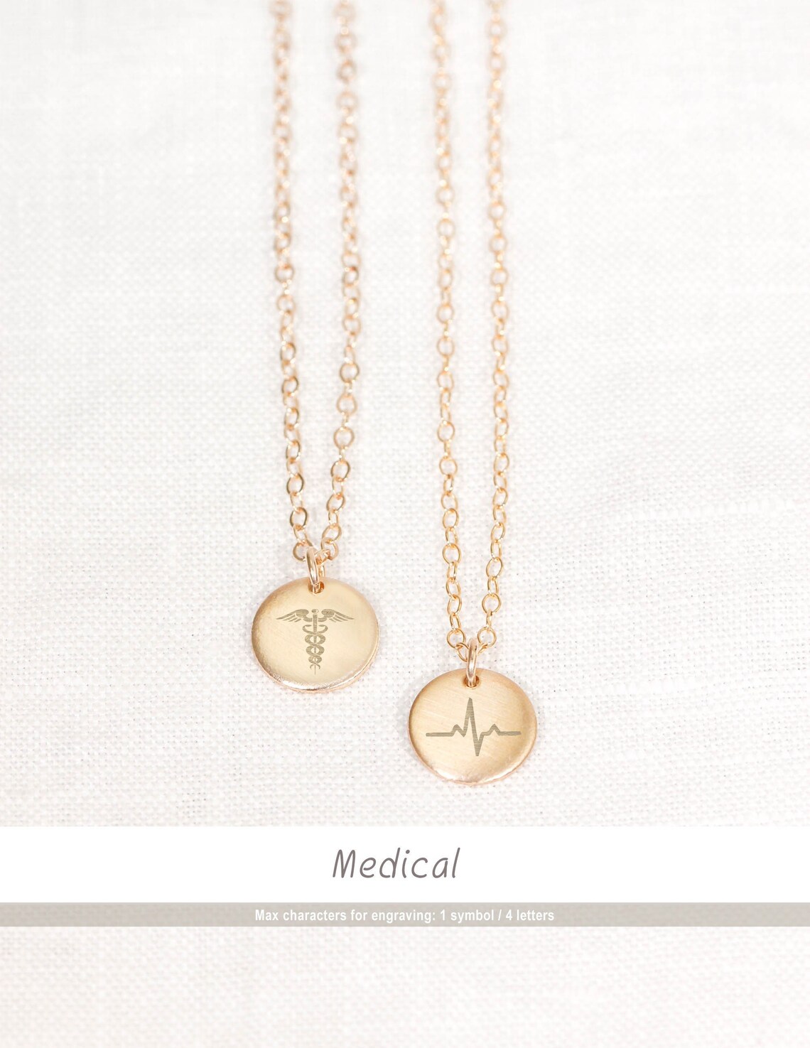 Medical Necklace Heartbeat Necklace Nurse Gifts Gift for - Etsy
