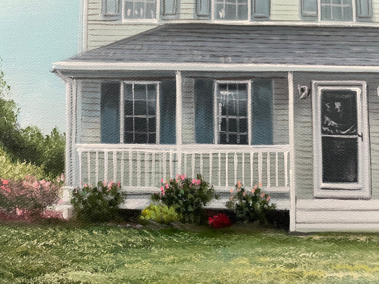 Custom House Portrait Painting, Hand-painted House Portrait, Home ...
