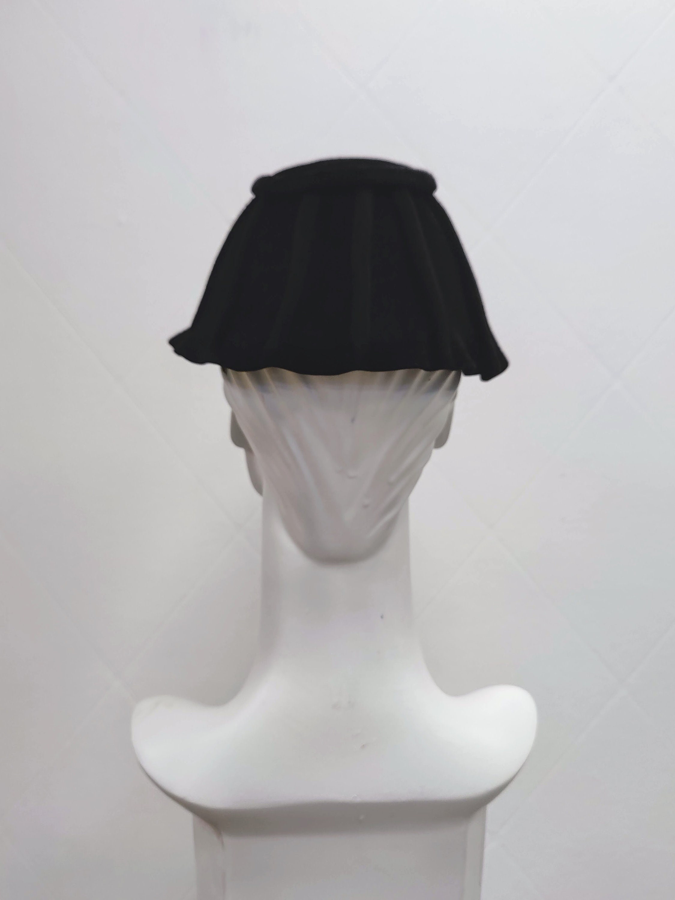Vintage Black Felt Ladies Perching Hat Formal Hat Occasion - Etsy