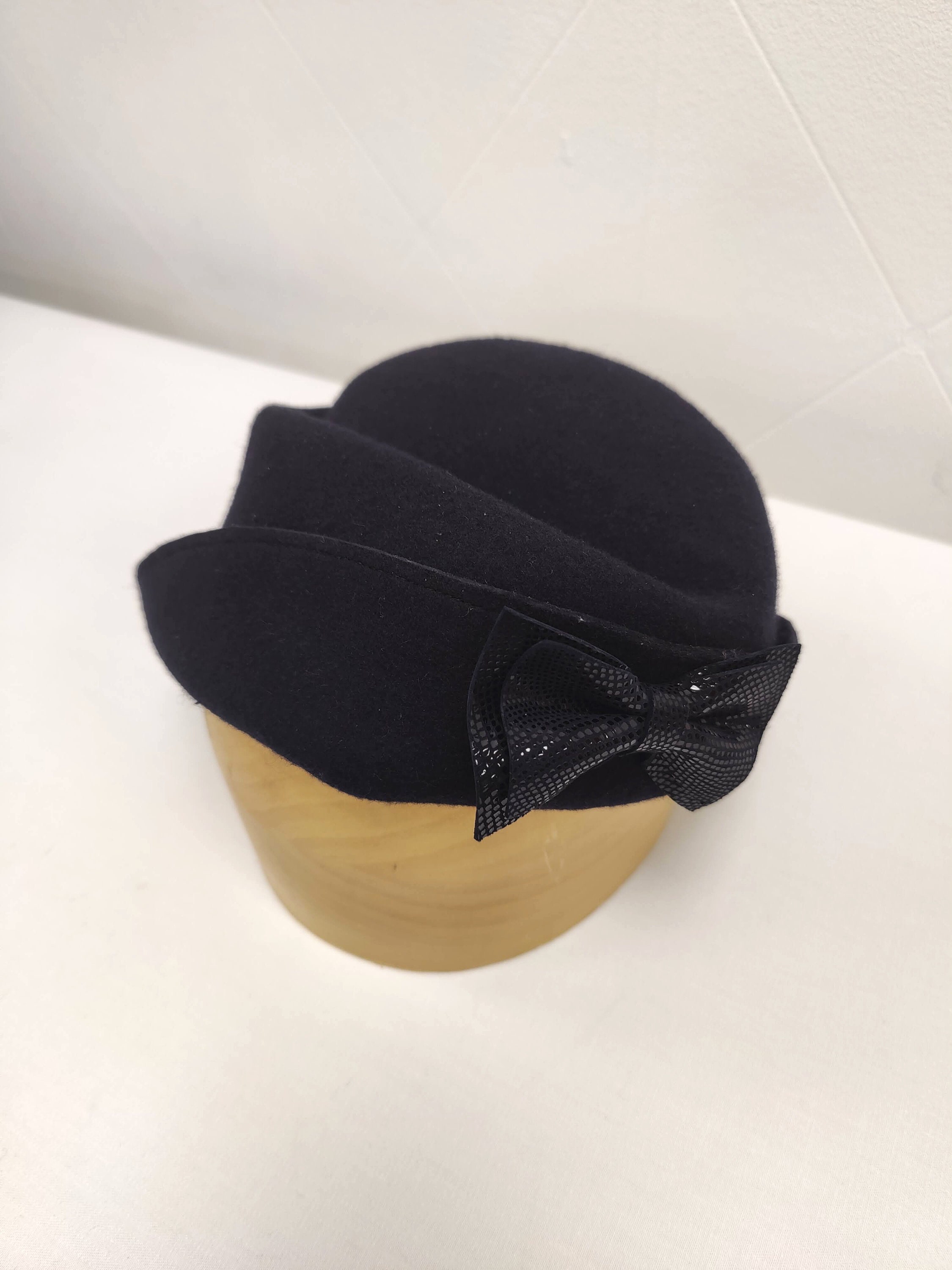 Handmade Navy Half Hat Formal Hat Occasion Hat Vintage - Etsy