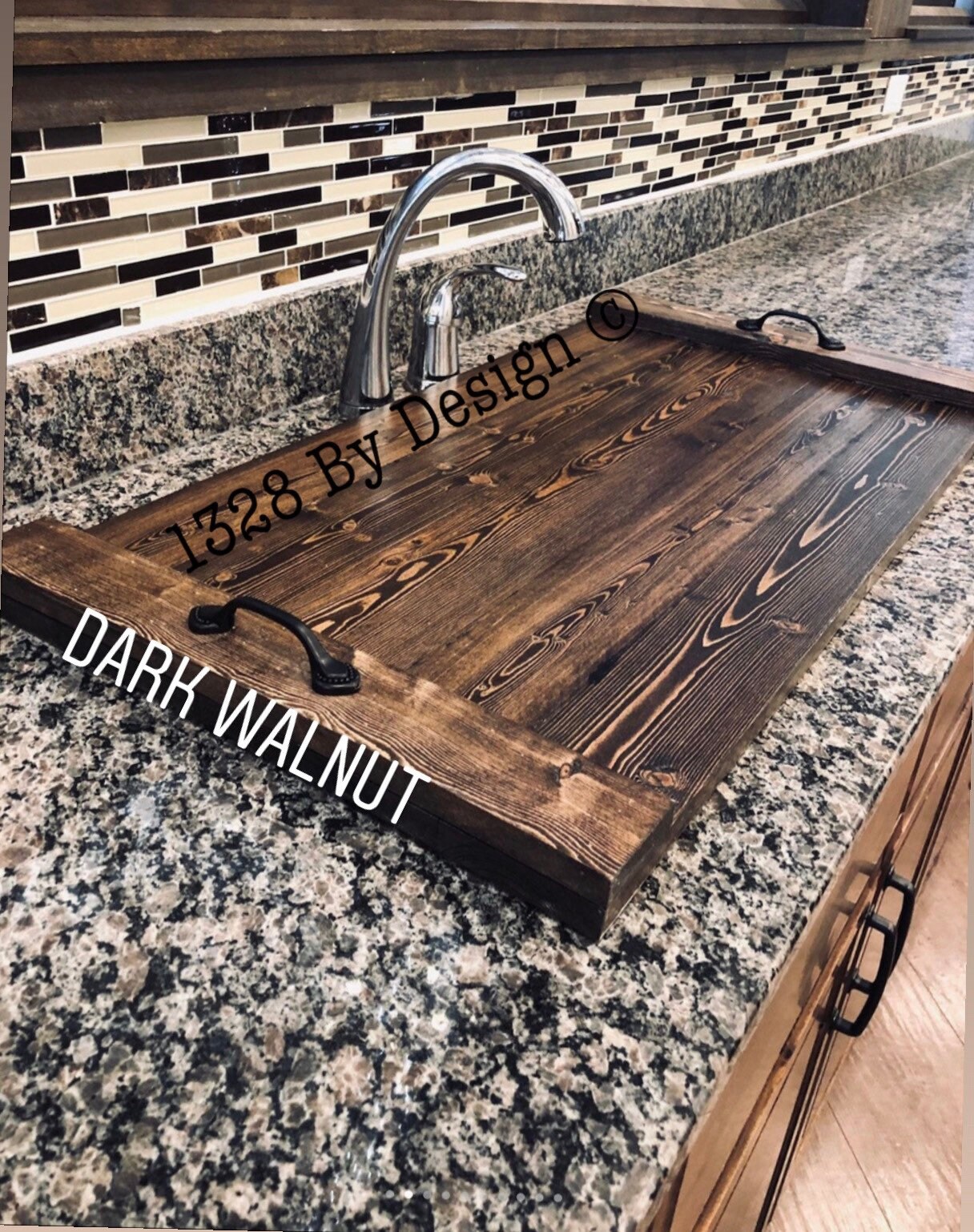 Kitchen sink cover with handles | Etsy