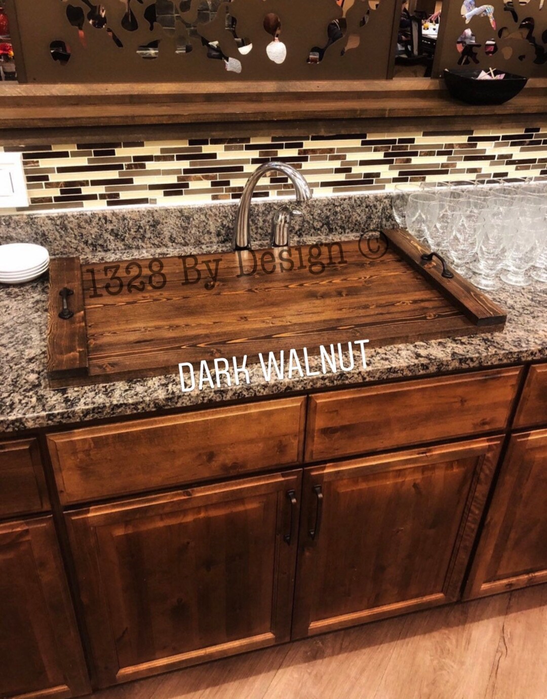 Kitchen Sink Cover With Handles - Etsy