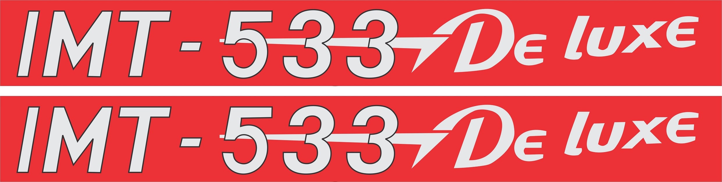 IMT 533 - Tractor Decal Set, Replica - Etsy