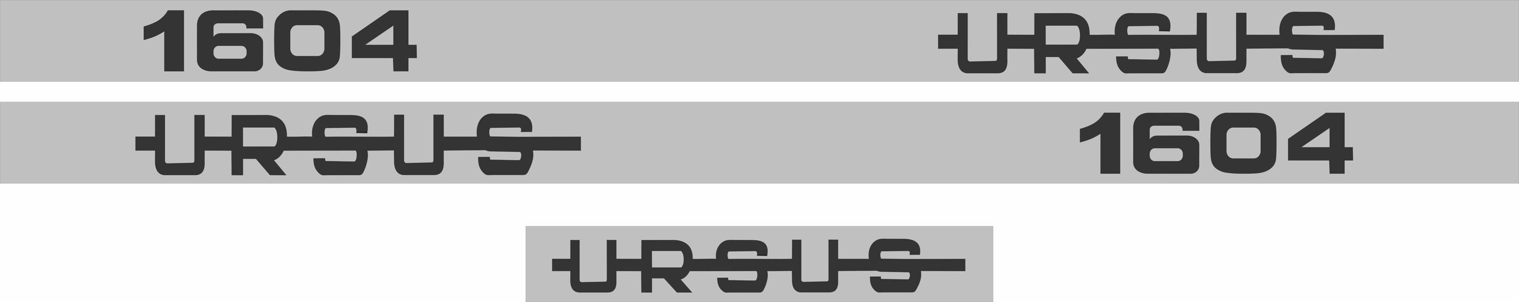 URSUS 1604 - Tractor Decal Set, Replica - Etsy