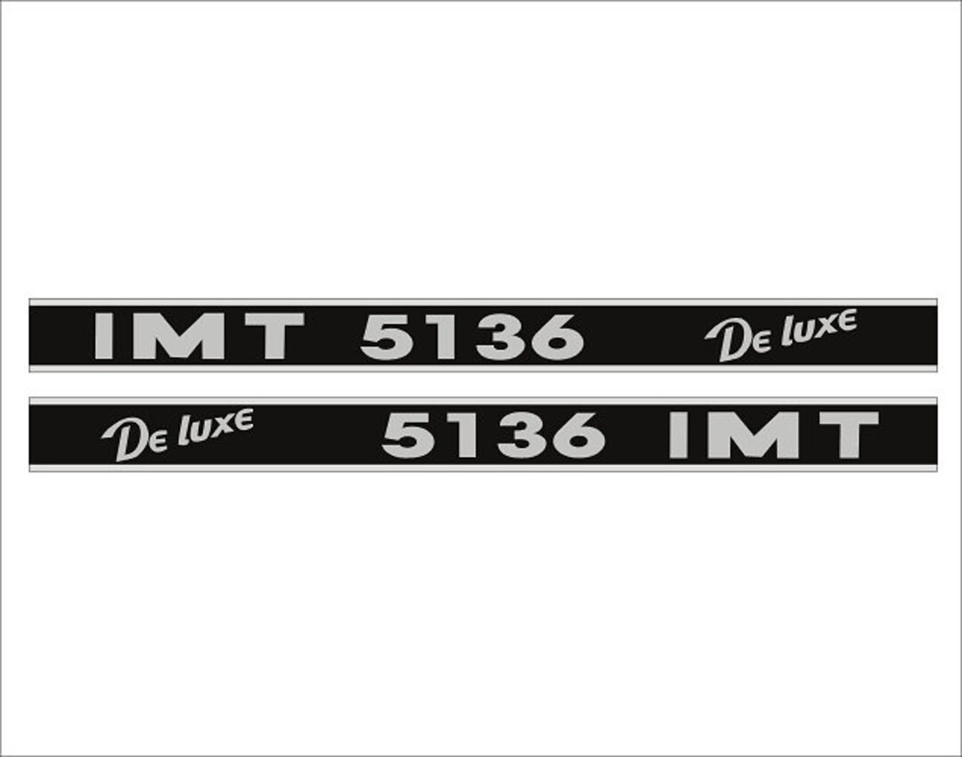 IMT 5136 Tractor Decal Set, Replica - Etsy