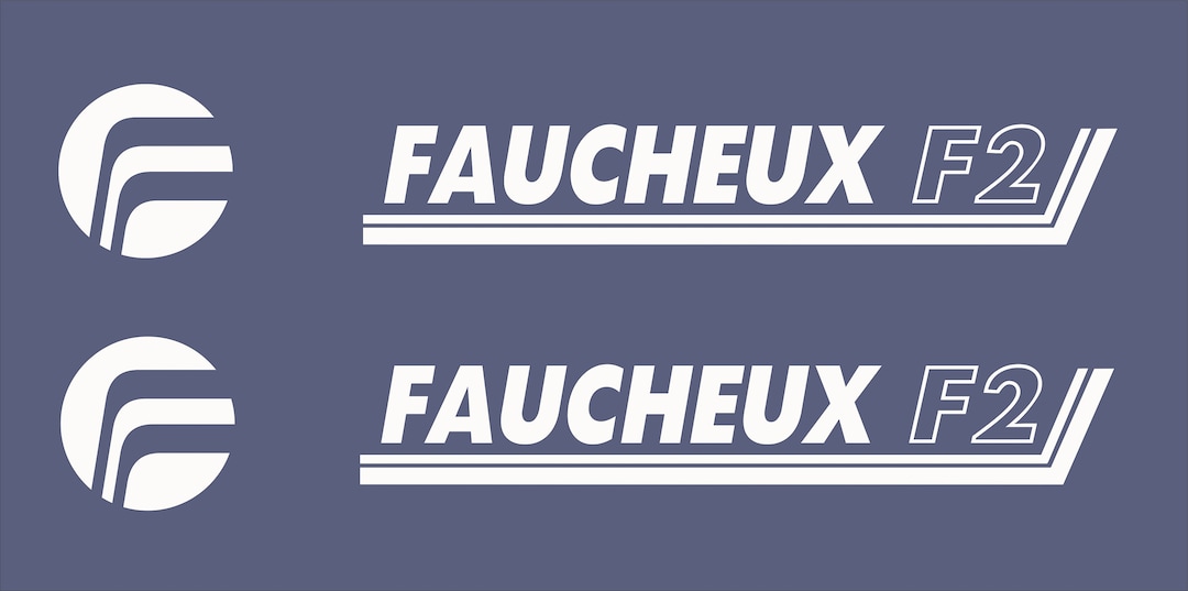 FAUCHEUX F2, Front-end Loader - Decal Set, Replica - Etsy