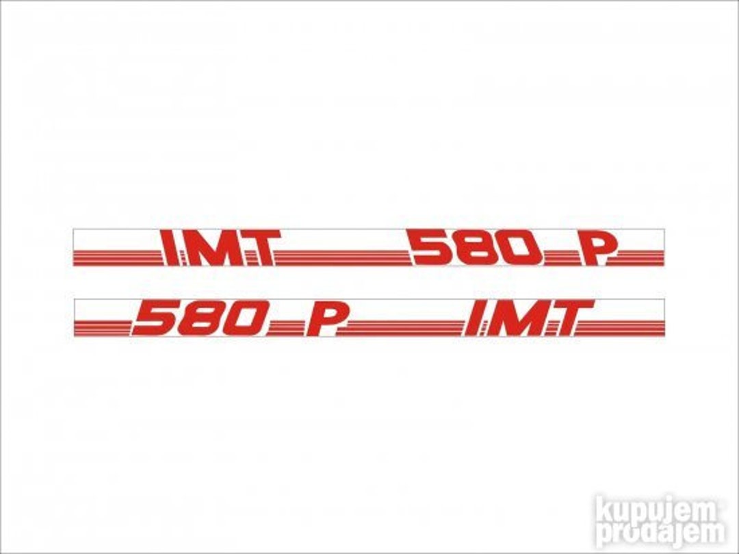IMT 580 P Tractor Decal Set, Replica - Etsy