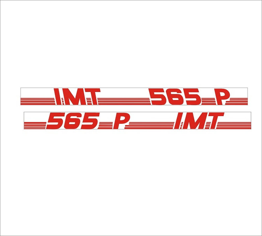 IMT 565 P Tractor Decal Set, Replica - Etsy