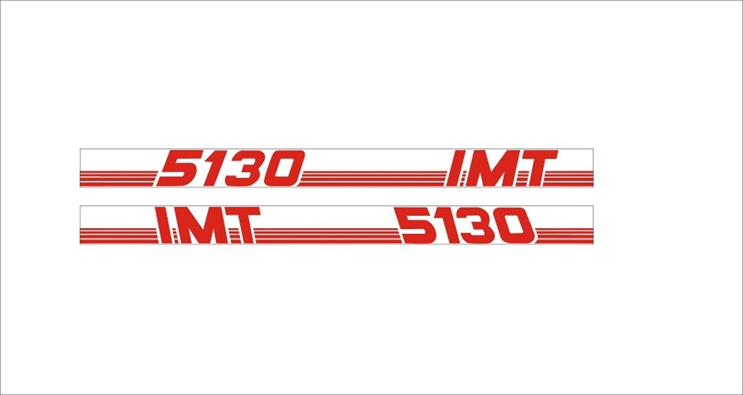 IMT 5130 Tractor Decal Set, Replica - Etsy