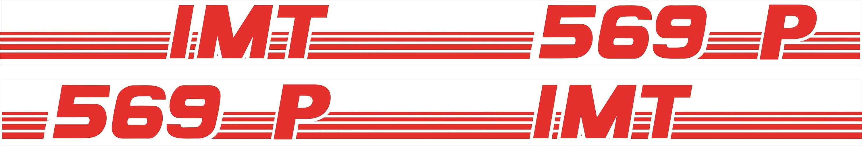 IMT 569 P Tractor Decal Set, Replica - Etsy