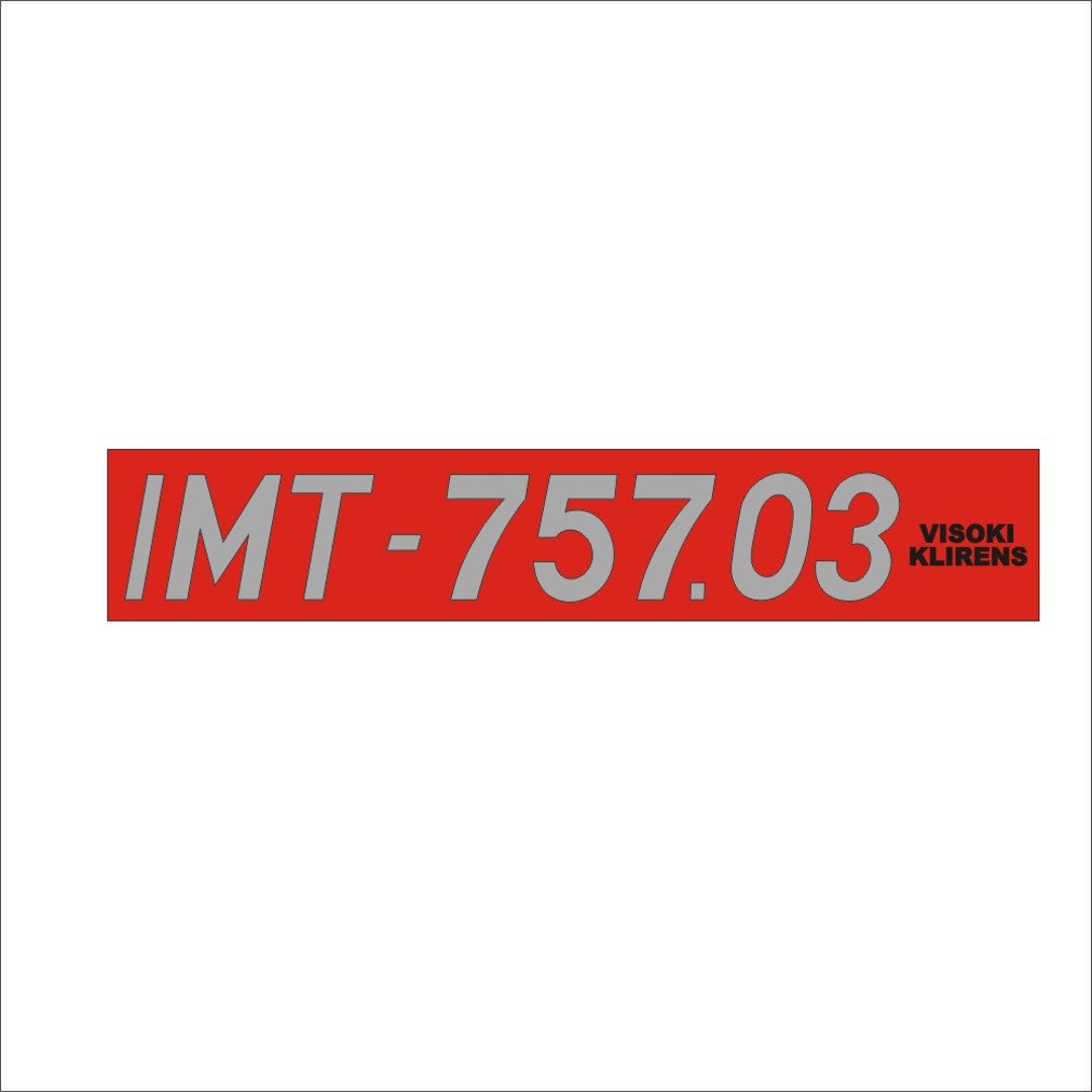 IMT 757.03 VK Phlough Decal, Replica - Etsy