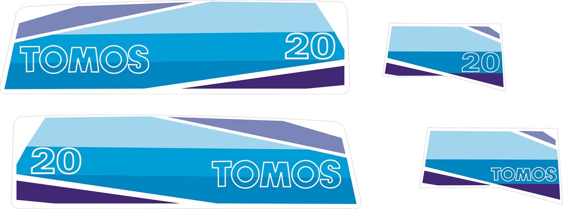 TOMOS 20 Outboard Decal Set, Replica - Etsy