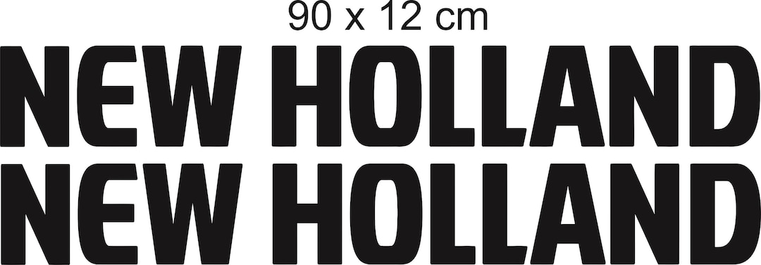 NEW HOLLAND Front End Loader Decal Set, Replica - Etsy