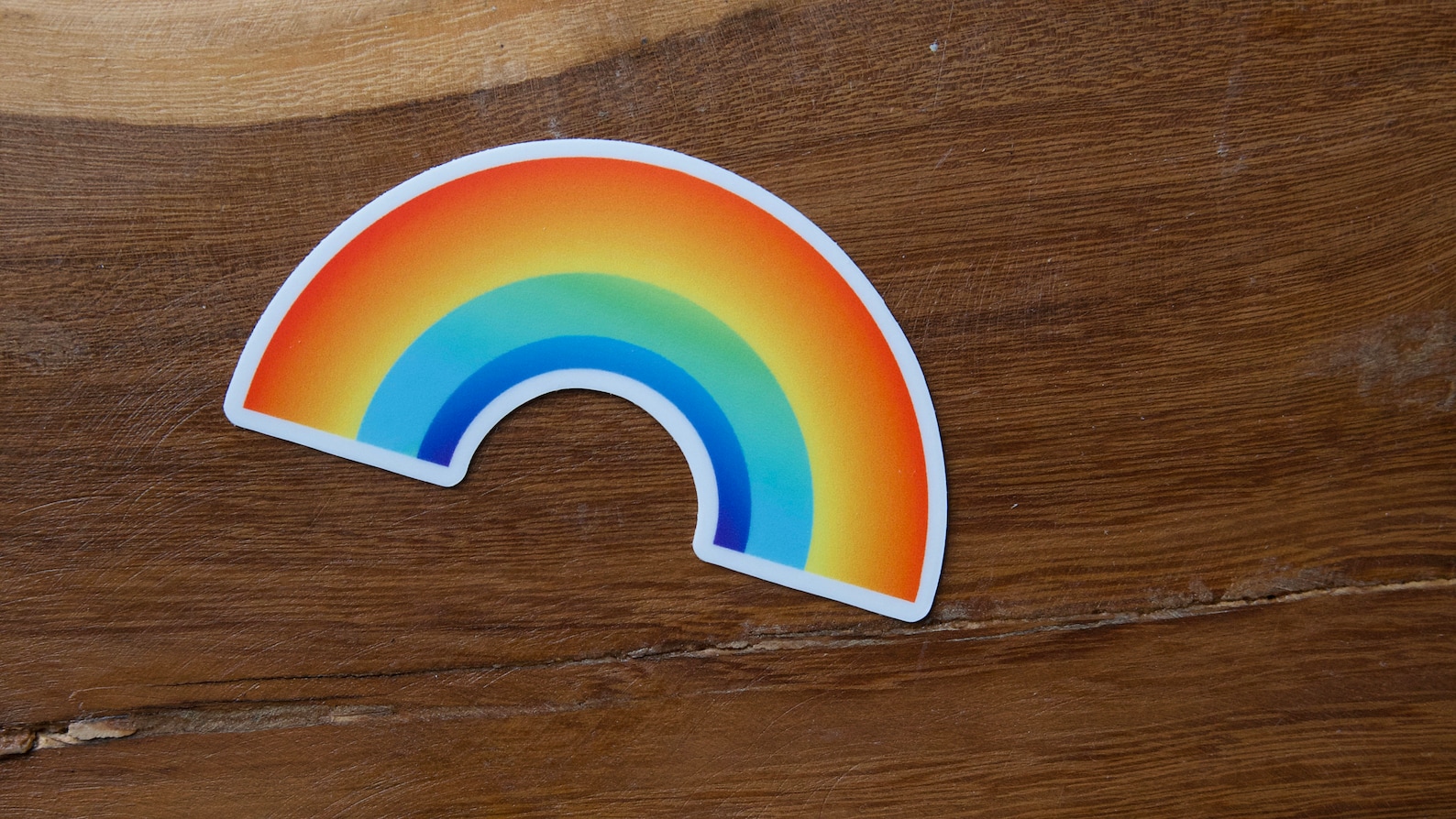 Rainbow Vinyl Sticker, Colorful Pride Sticker - Etsy