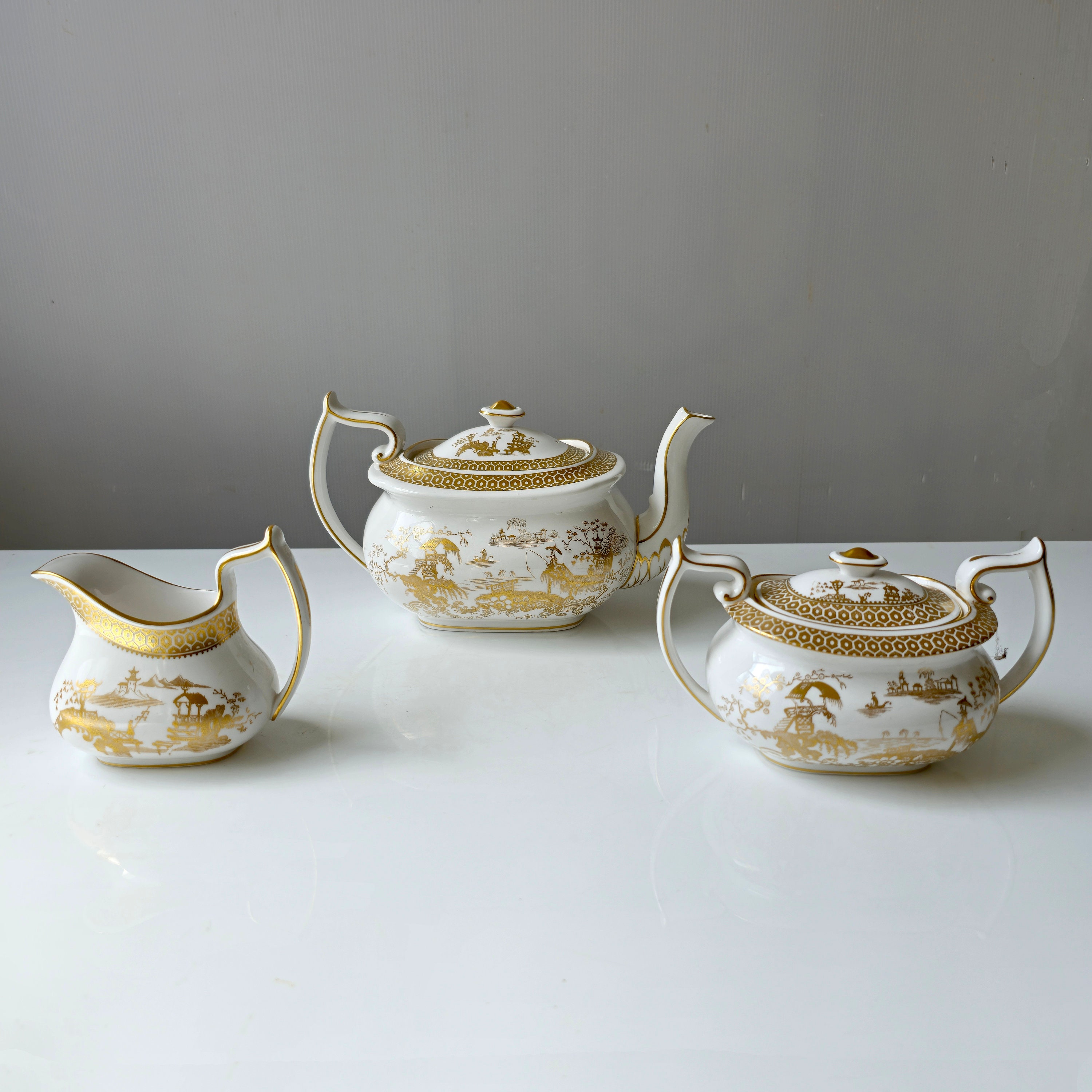 Spode Y7046 Spode's Garden Tea Set - Etsy