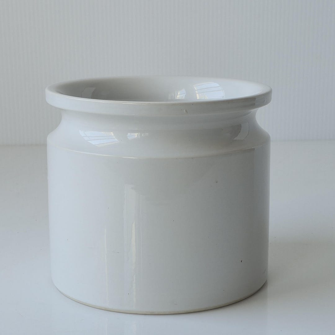 T.G Green White Elegant Porcelain English Jar - Etsy