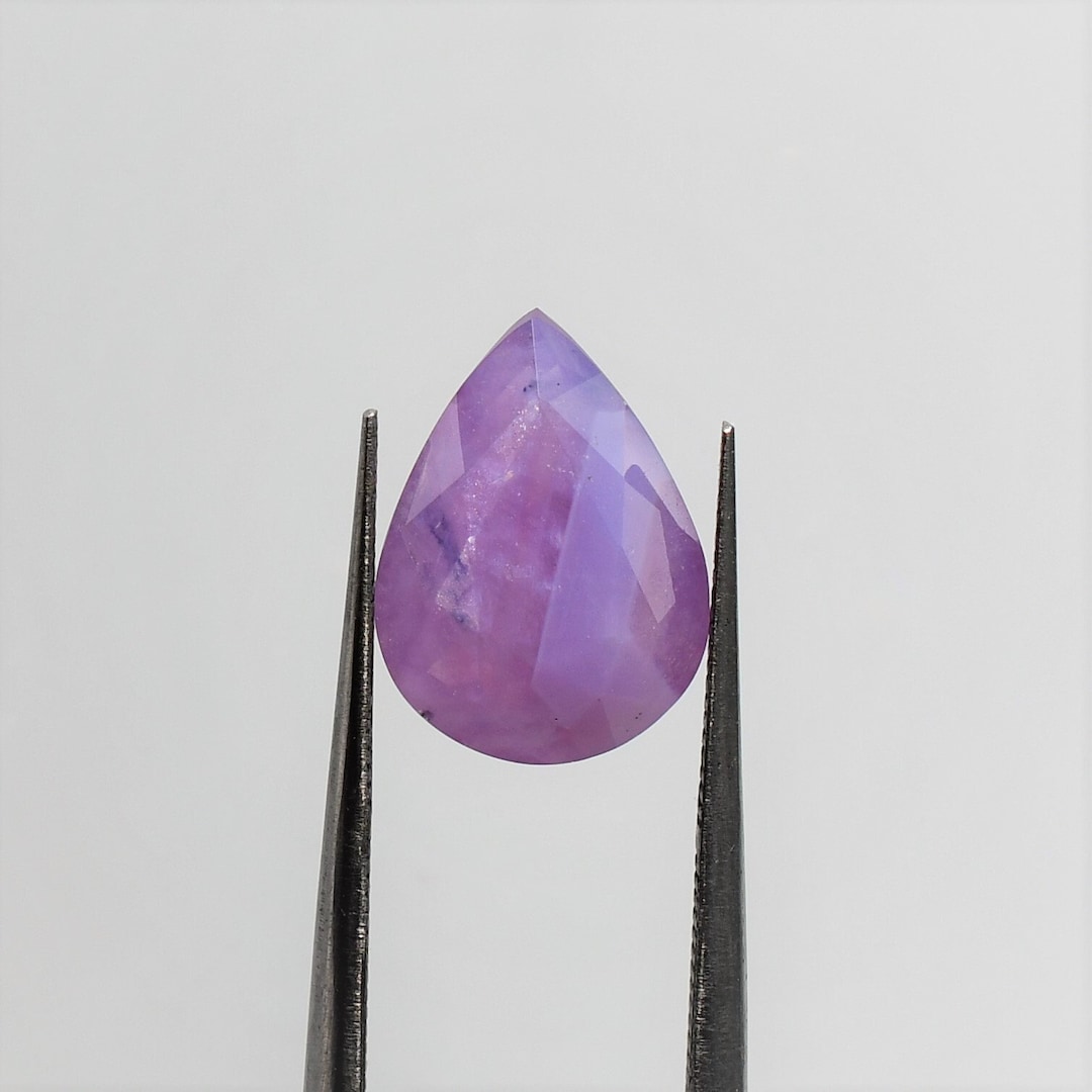 Pear Lavender Pink Cloudy Sapphire 11x8 Mm, This Large Opalescent ...