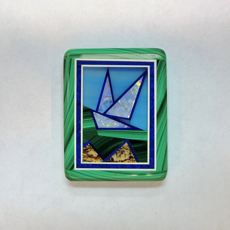 Intarsia Stone - Etsy