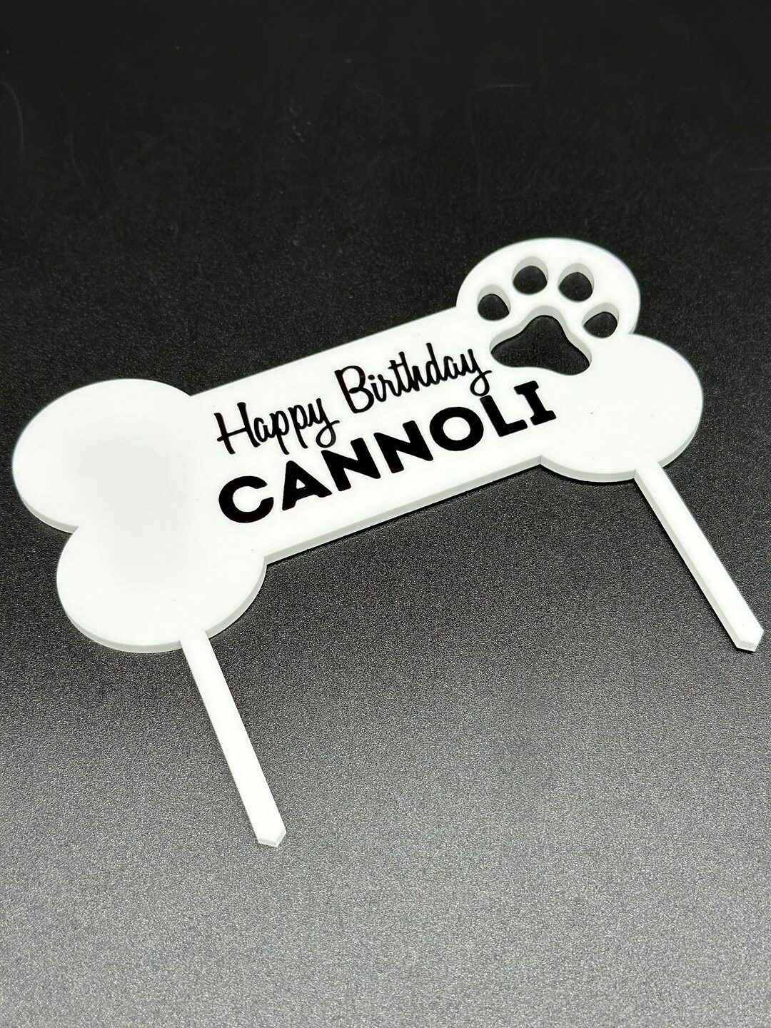 Dog Birthday Cake Topper | Personalized Dog Birthday Cake | Dog ...