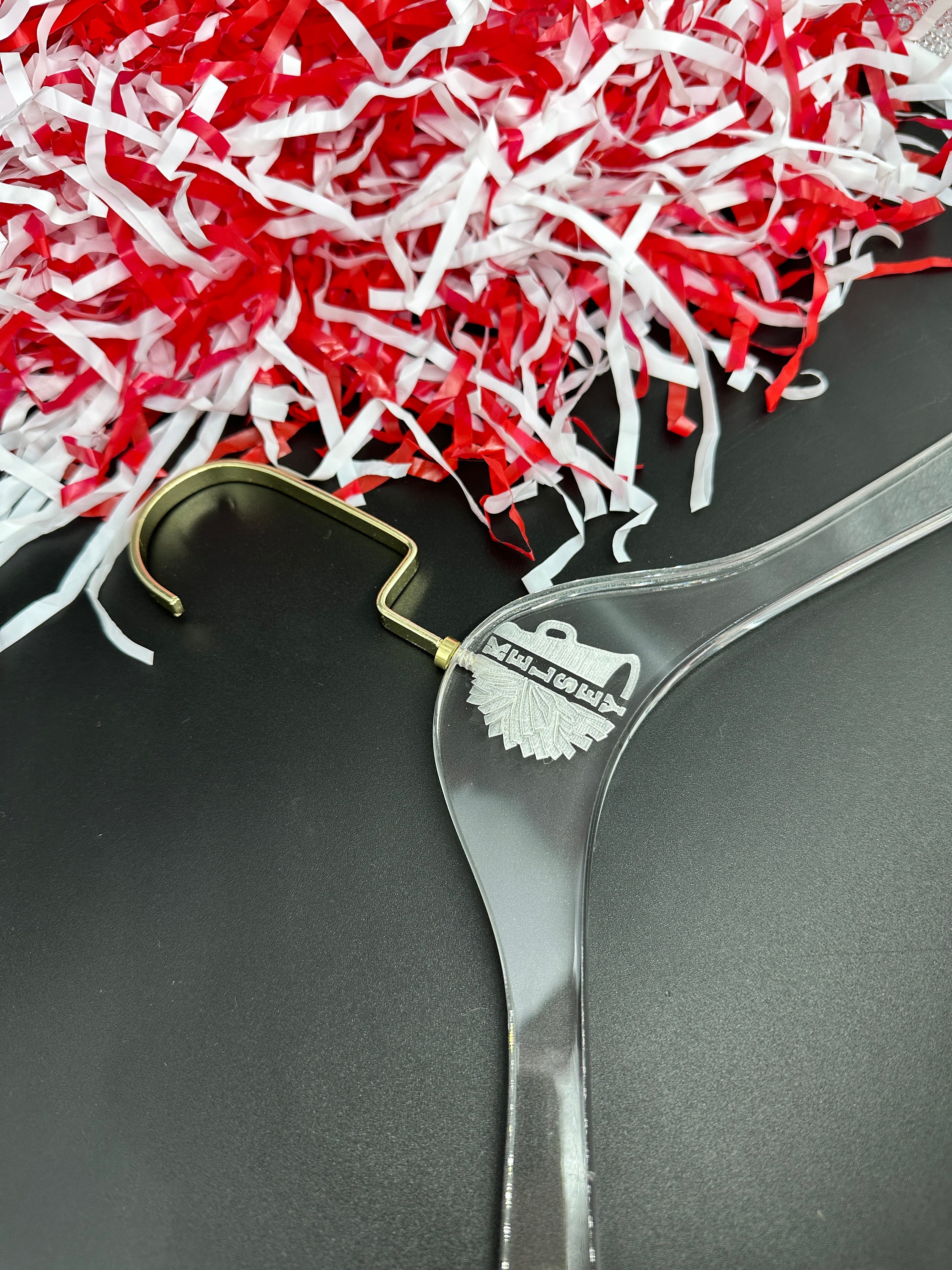 Cheer Uniform Personalized Hanger Laser Engraved Personalized ...