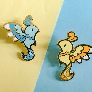 Jian Bird Enamel Pins - Etsy