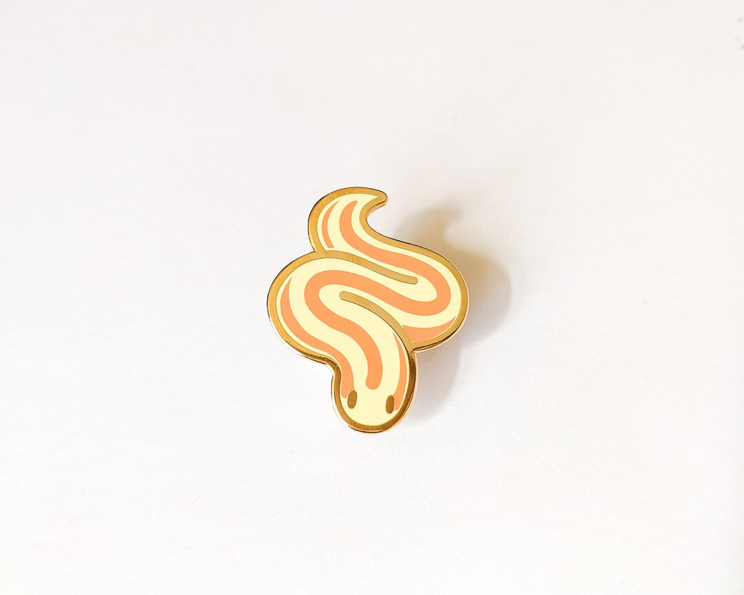 Costal Rosy Boa - Tiny Reptile Enamel Pins - Etsy