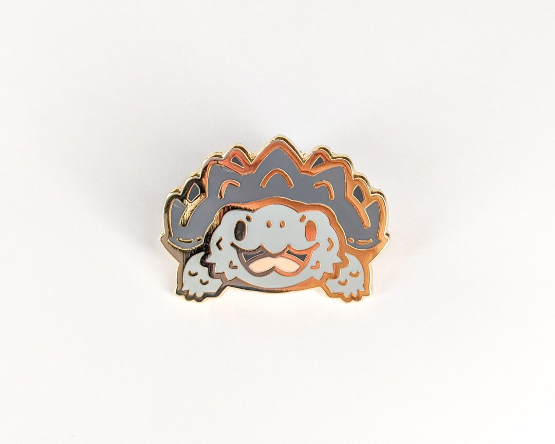 Alligator Snapping Turtle - Tiny Reptile Enamel Pins - Etsy