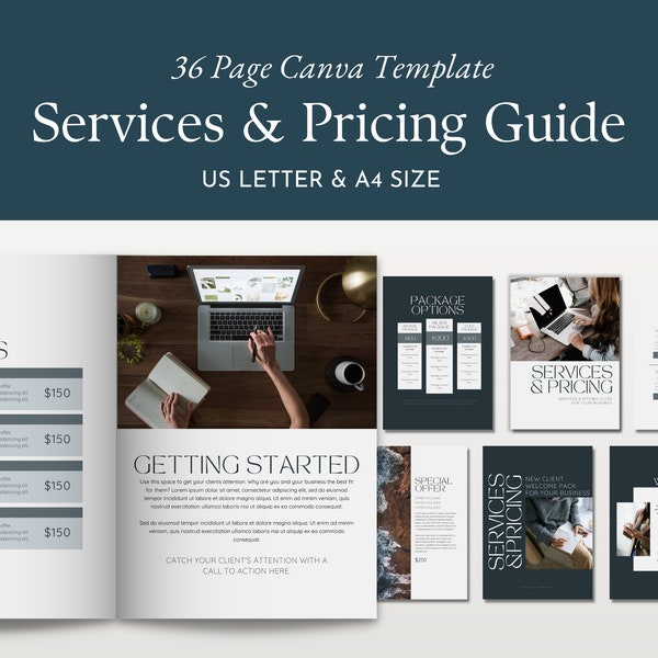 Client Onboarding Brochure Template - Etsy