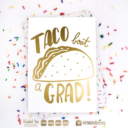 Taco Bout a Grad Party Cutlery Bags Taco Graduation Fiesta - Etsy