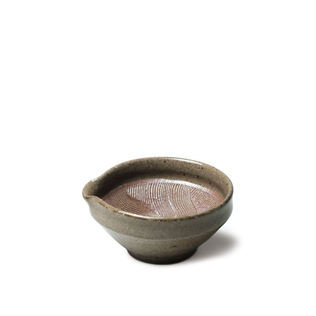4.5 In. Mortar Bowl (sakura Pink) Japanese Pottery Suribachi Mash Bowl ...