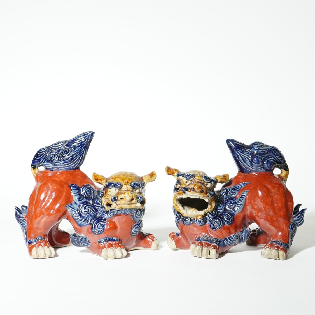 Authentic Shisa Japanese Folk Art Handmade - Etsy